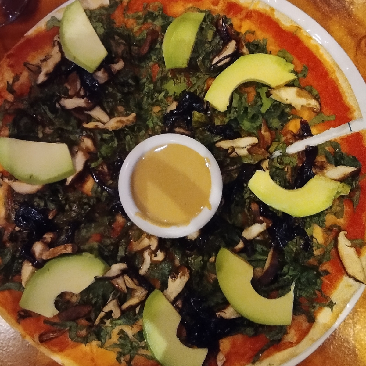 Freaky Forest Pizza at MUSE Fusion Food - Vegan Dish Reviews & Ratings ...