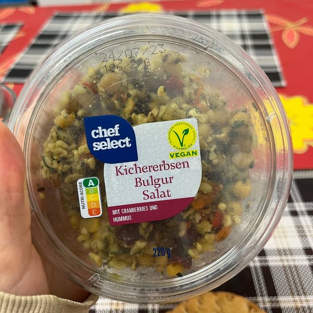 kichererbsen bulgur salat from Chef Select - Vegan Product Reviews ...