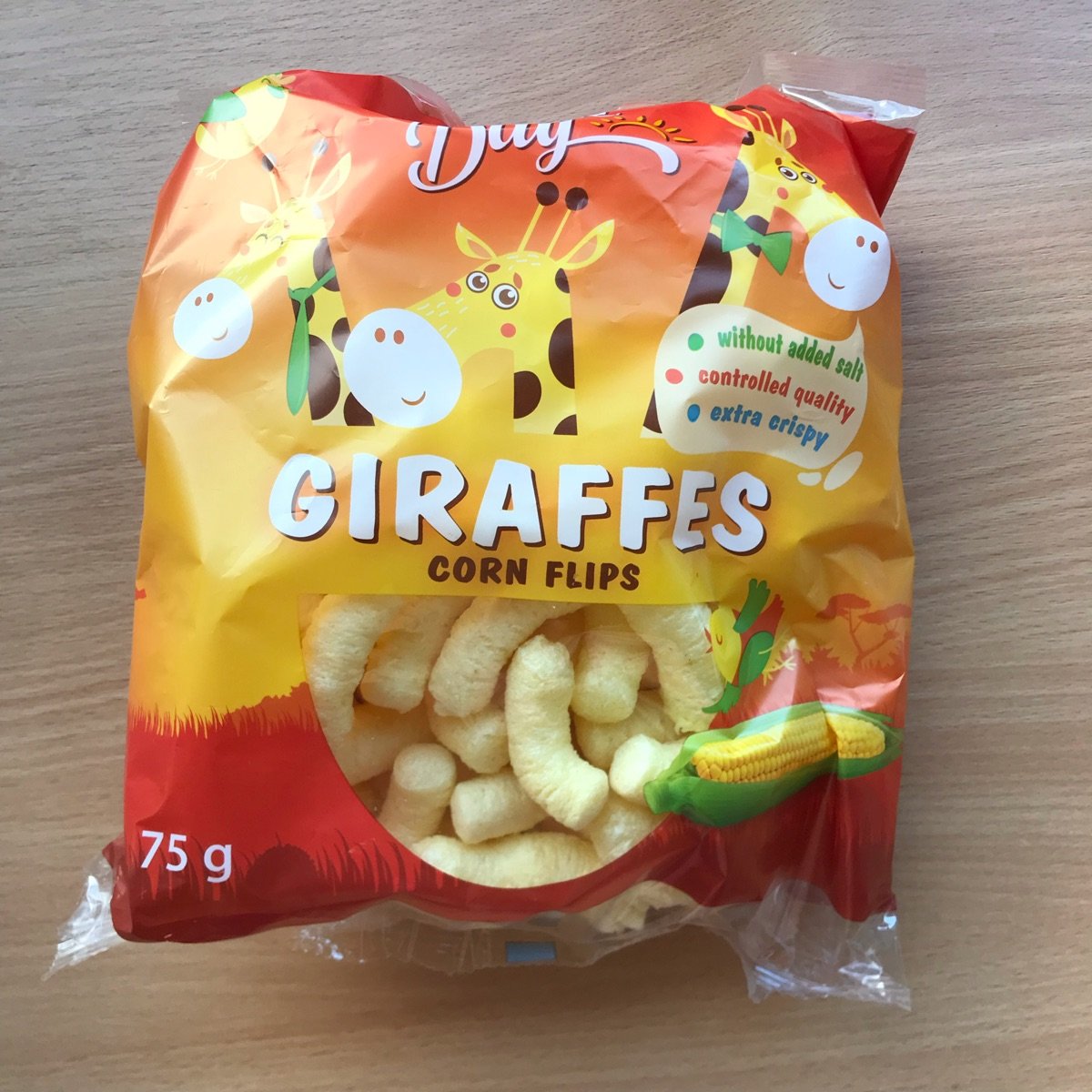 Giraffes Corn Flips from Snack Day - Vegan Product Reviews & Ratings ...