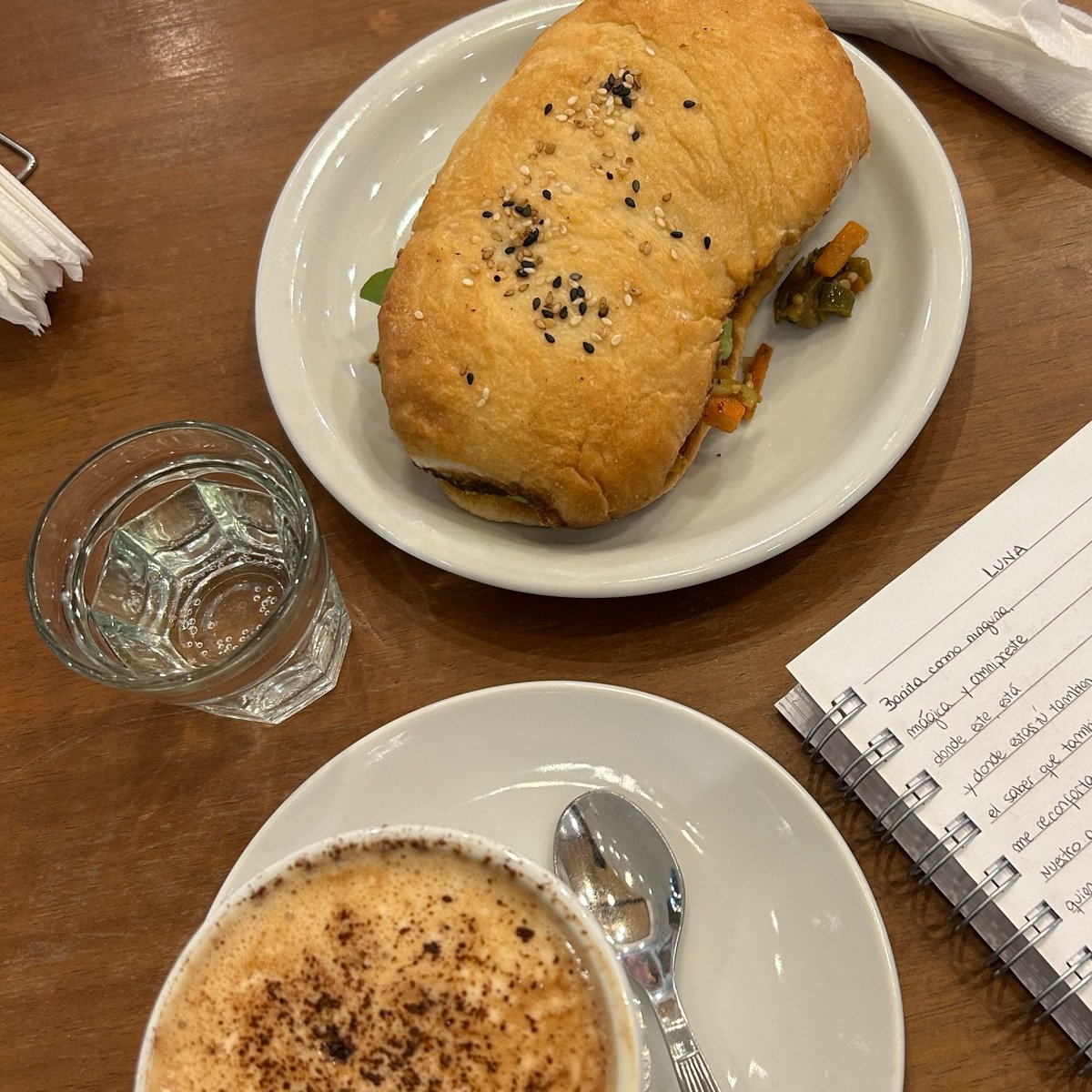 Sandwich De Vegetales Salteados at Udila Café, Mendoza - Vegan Dish ...