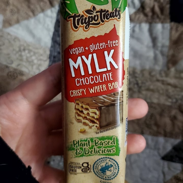 Trupo Treats mylk chocolate crispy wafer bar Review | abillion