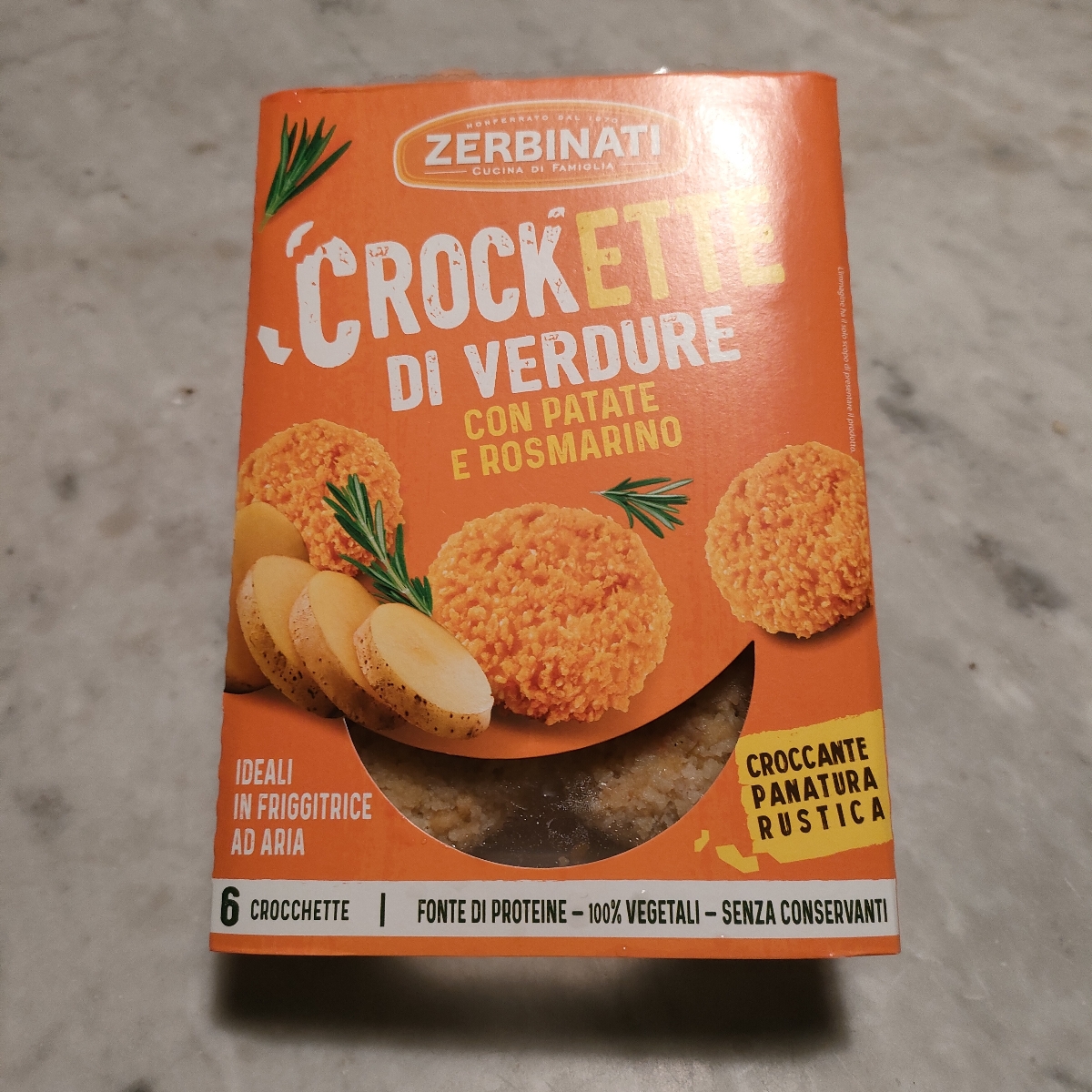 crockette di verdure con patate e rosmarino from Zerbinati - Vegan ...