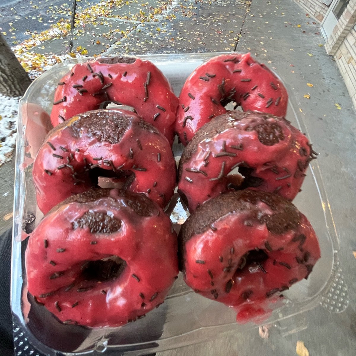 chocolate raspberry donut from Whole Foods Market - Vegan Product ...