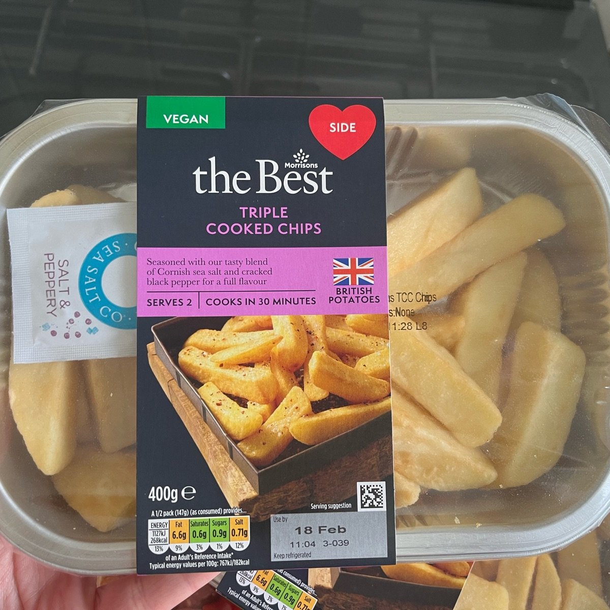 Triple Cooked Chips from Morrissons The Best - Vegan Product Reviews ...