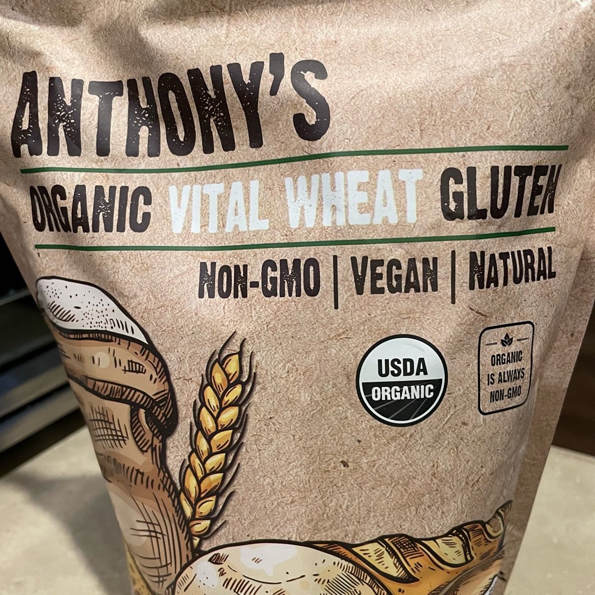 Organic Vital Wheat Gluten from Anthony’s - Vegan Product Reviews ...