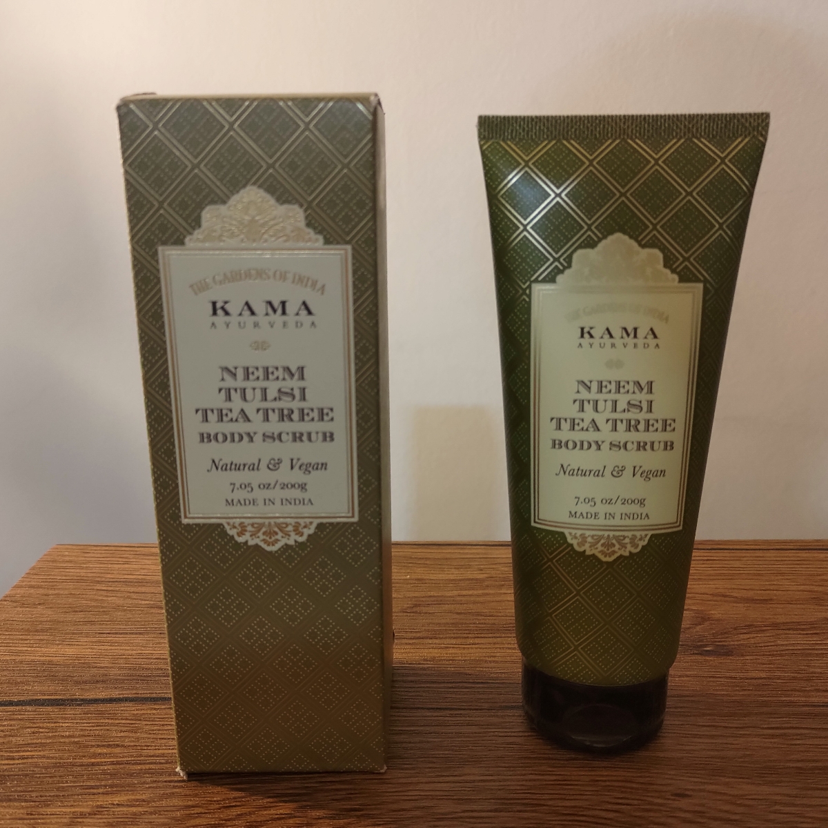 Neem Tulsi Tea Tree Body Scrub from Kama Ayurveda - Vegan Product ...