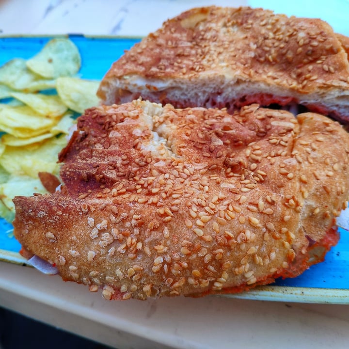 Sea View Cafe/Bar Il-Mellieħa, Malta vegan maltese ftira Review | abillion
