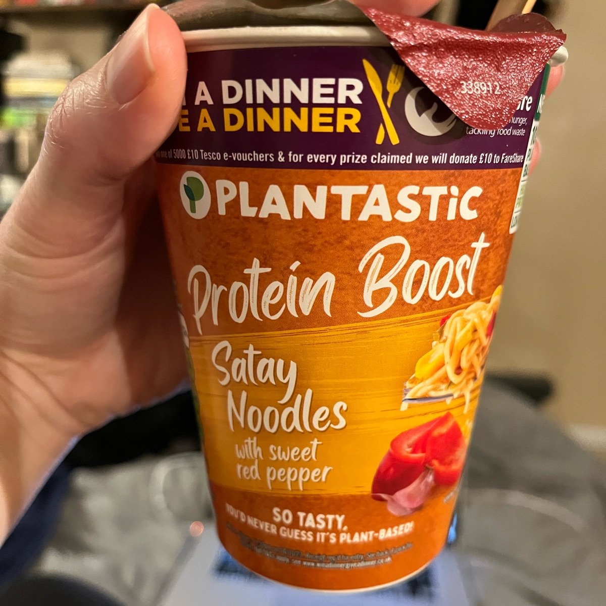 Plantastic Protein Boost Satay Noodles Reviews | abillion