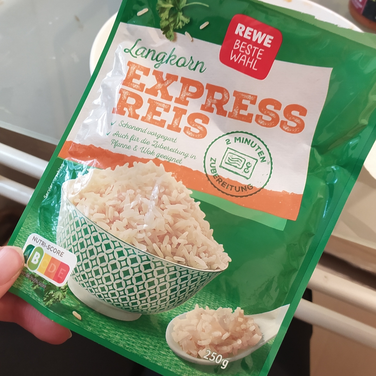 Express Reis Langkorn from REWE Beste Wahl - Vegan Product Reviews & Ratings | abillion