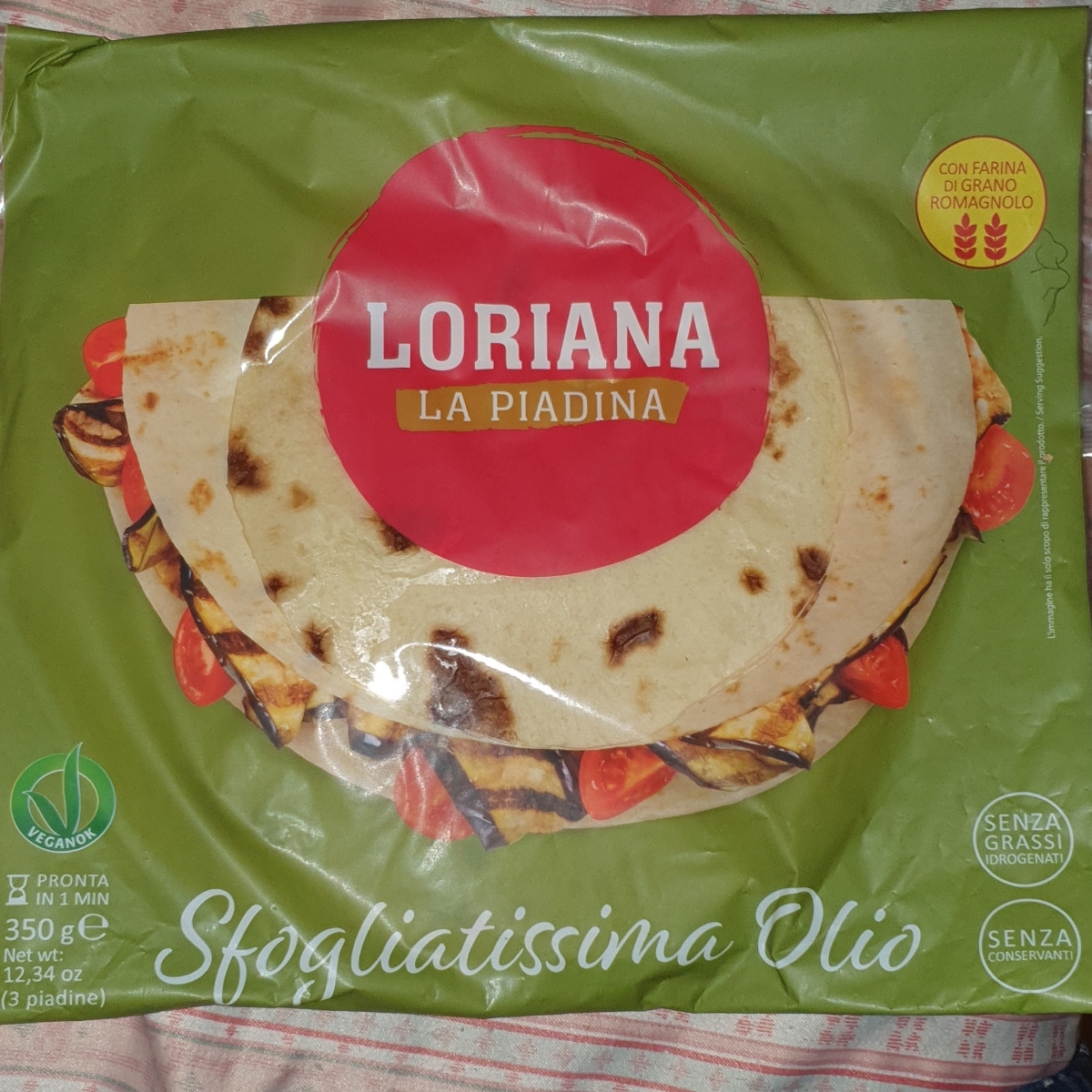 Loriana La Piadina from Loriana la piadina - Vegan Product Reviews ...