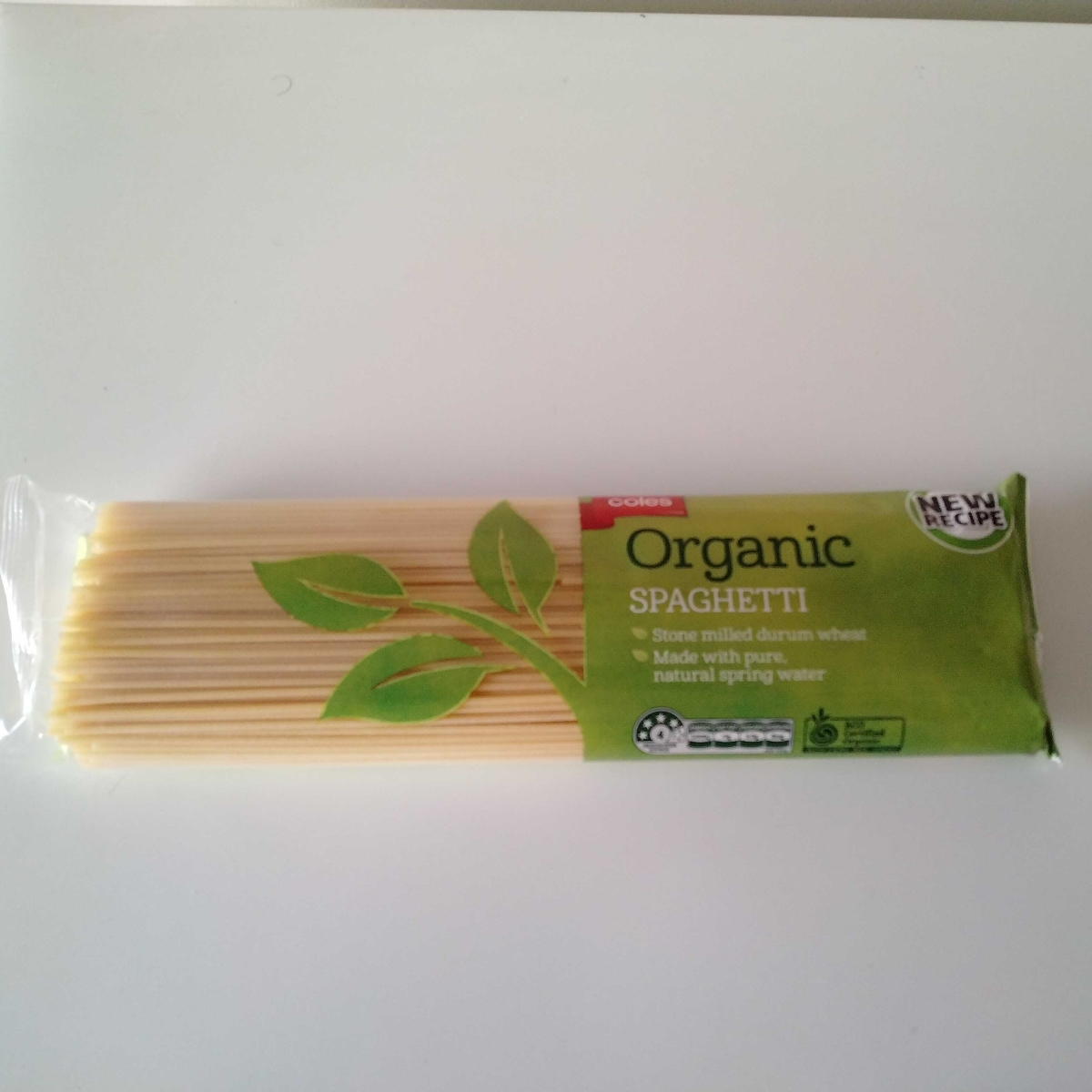 Organic Spaghetti from Coles - Vegan Product Reviews & Ratings | abillion