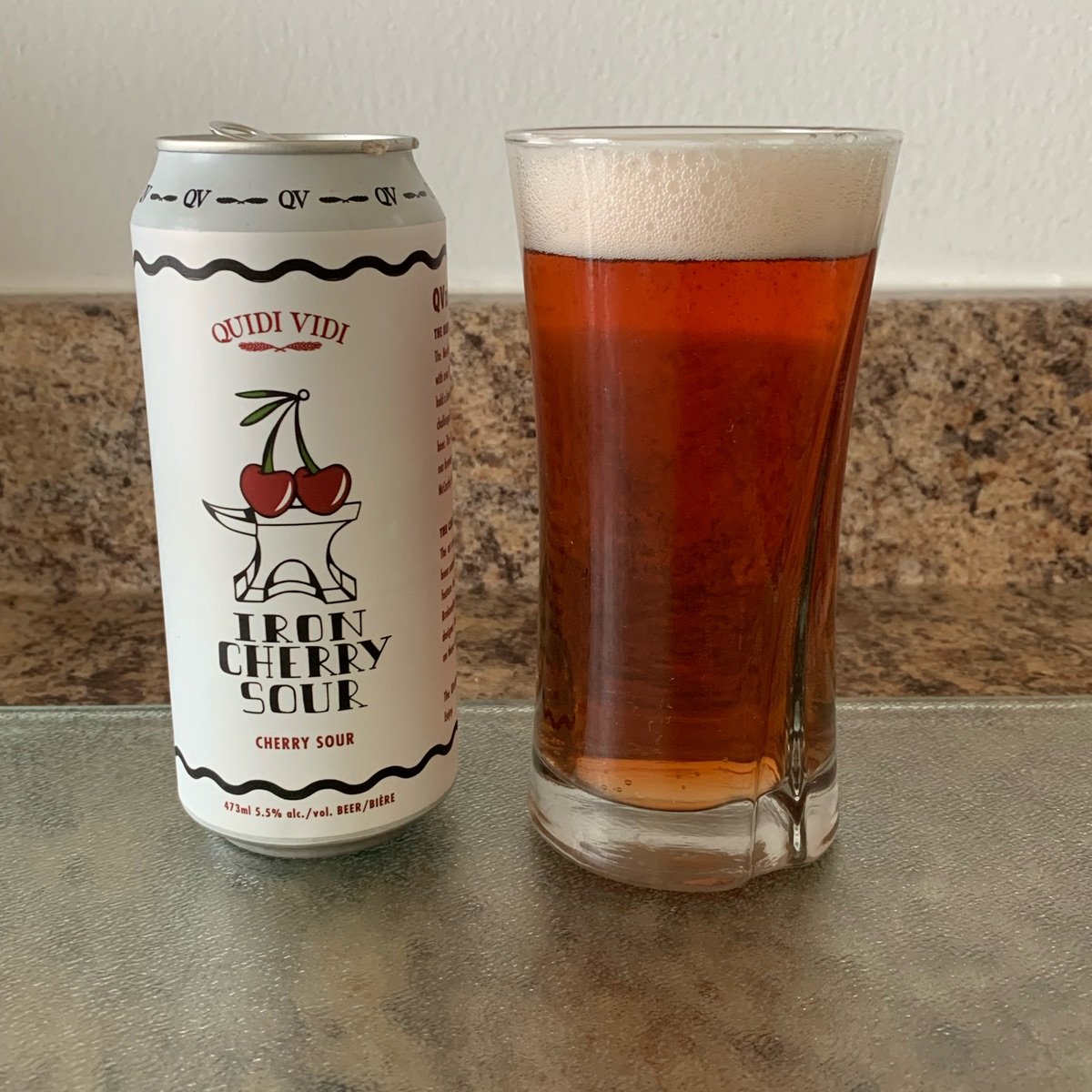 Iron Cherry Sour from Quidi Vidi Brewery - Vegan Product Reviews ...