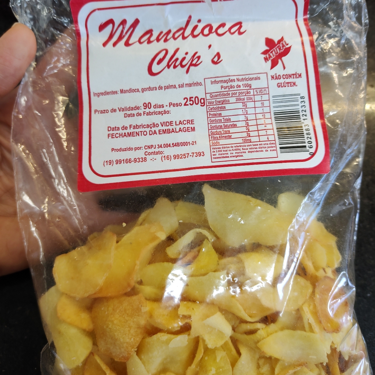 chips de mandioca from Mandioca's chips - Vegan Product Reviews ...