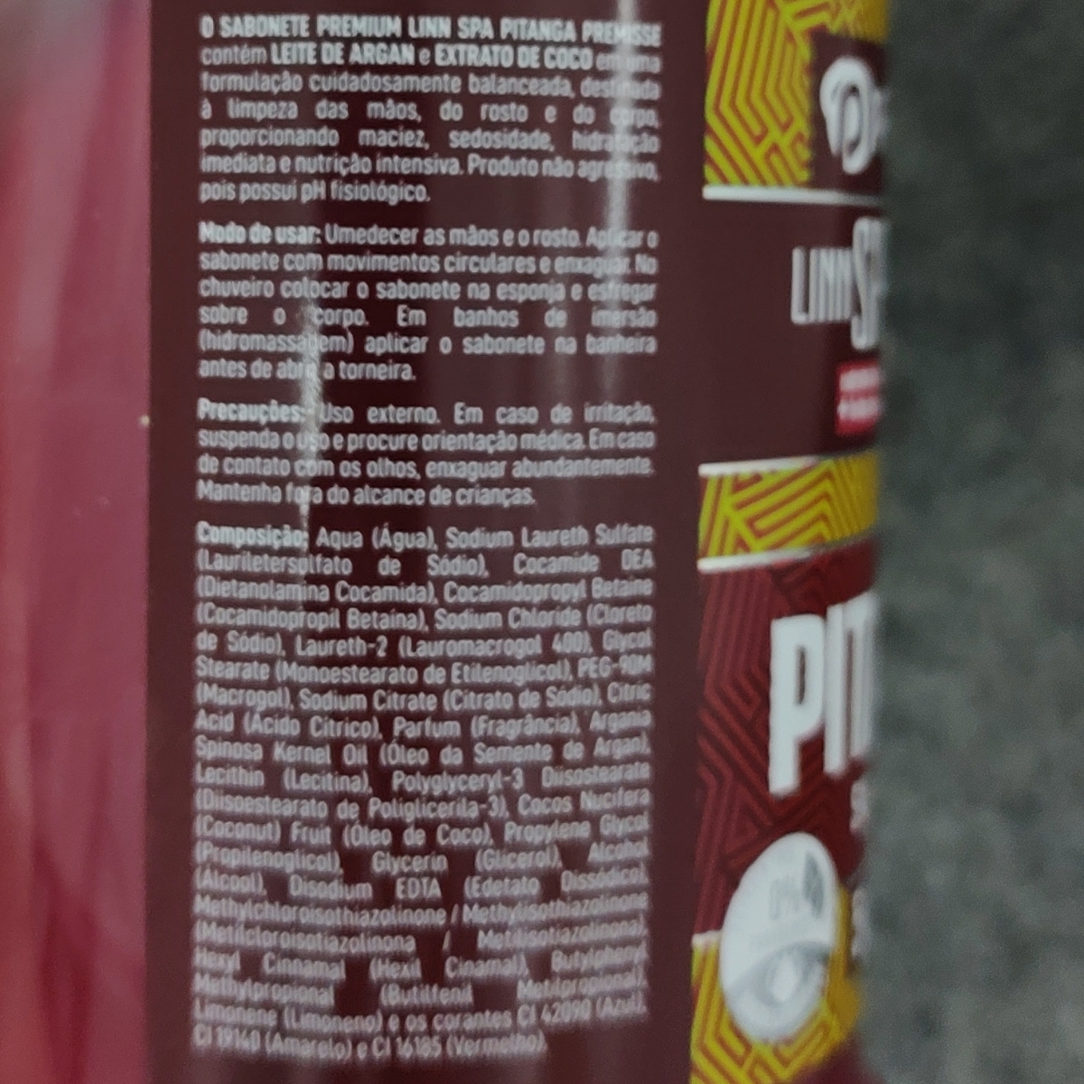 Premisse Linn Spa - Sabonete líquido Premium para mãos e corpo ...