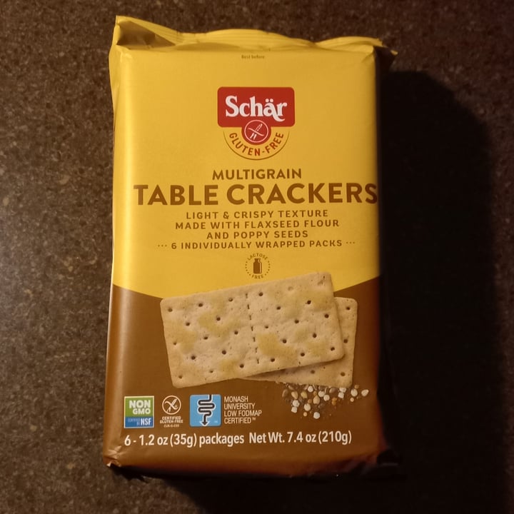 Schär Schär Multigrain Table Crackers Review | abillion
