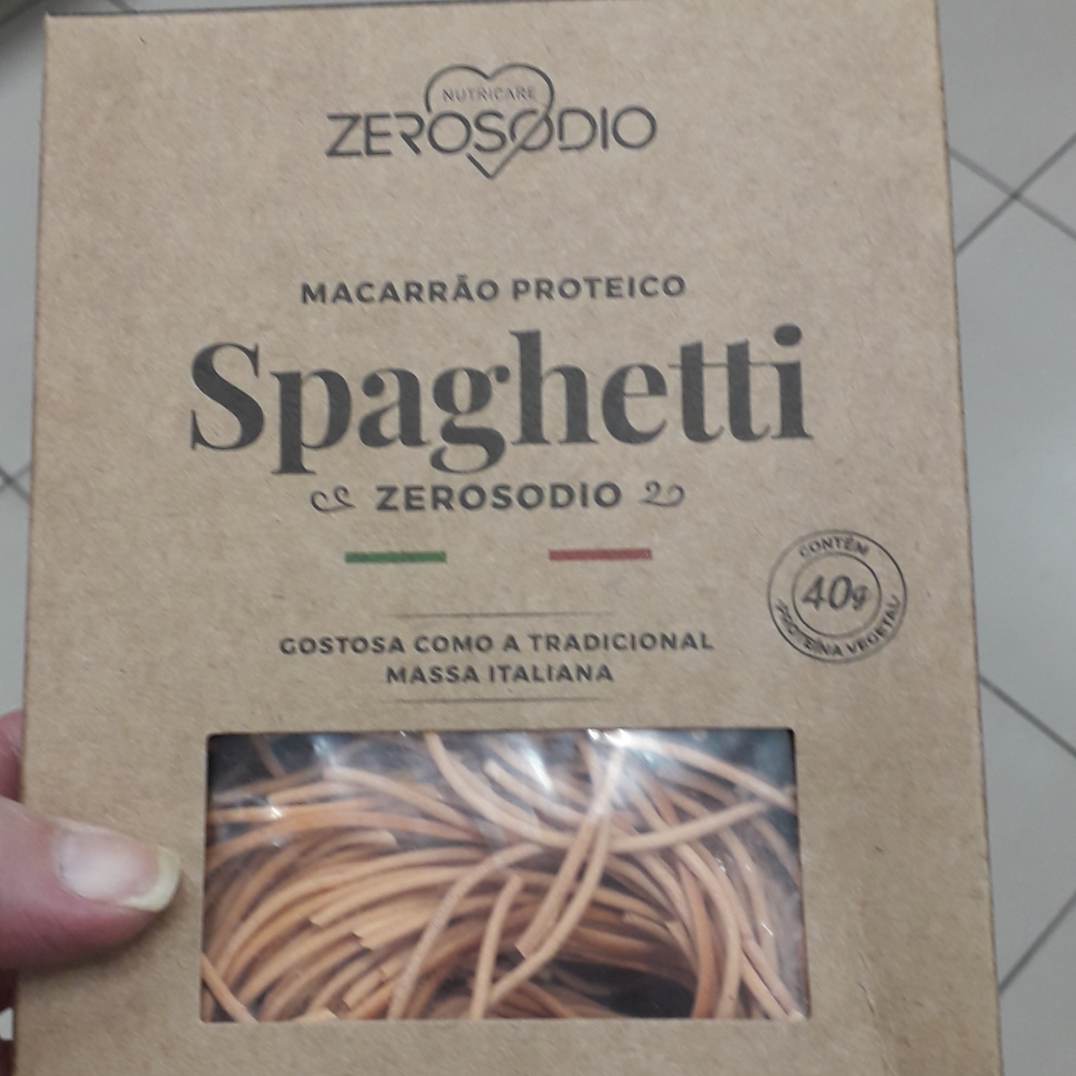 Spaghetti from ZERO Sódio - Vegan Product Reviews & Ratings | abillion