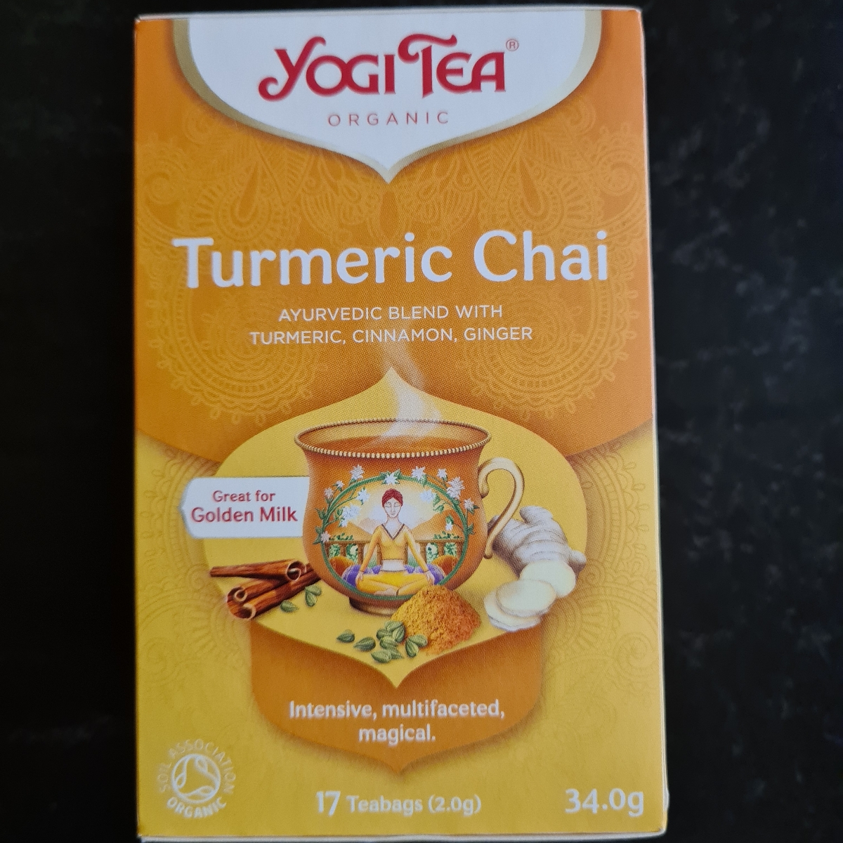 Turmeric Chai from Yogi Tea Organic - Vegan Product Reviews & Ratings ...