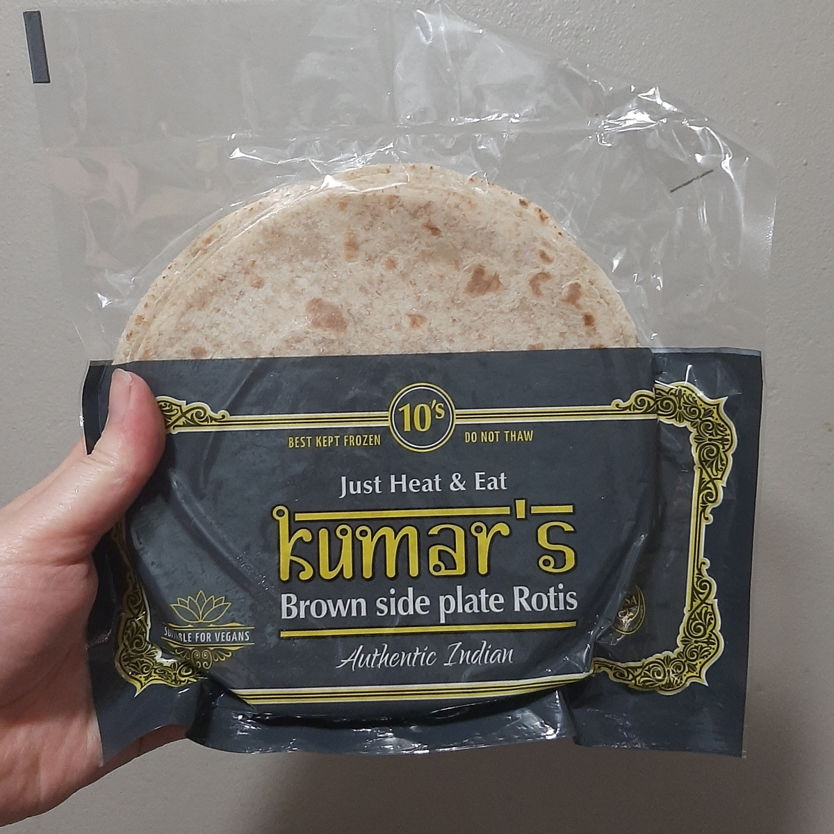 Brown Side Plate Rotis from Kumar's - Vegan Product Reviews & Ratings ...