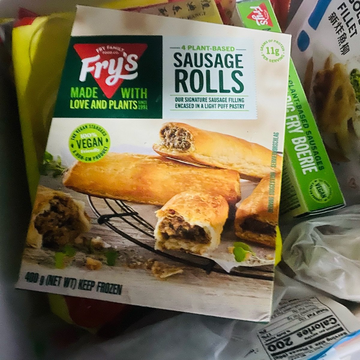 Meat Free Sausage Roll from Fry's Family Food - Vegan Product Reviews ...