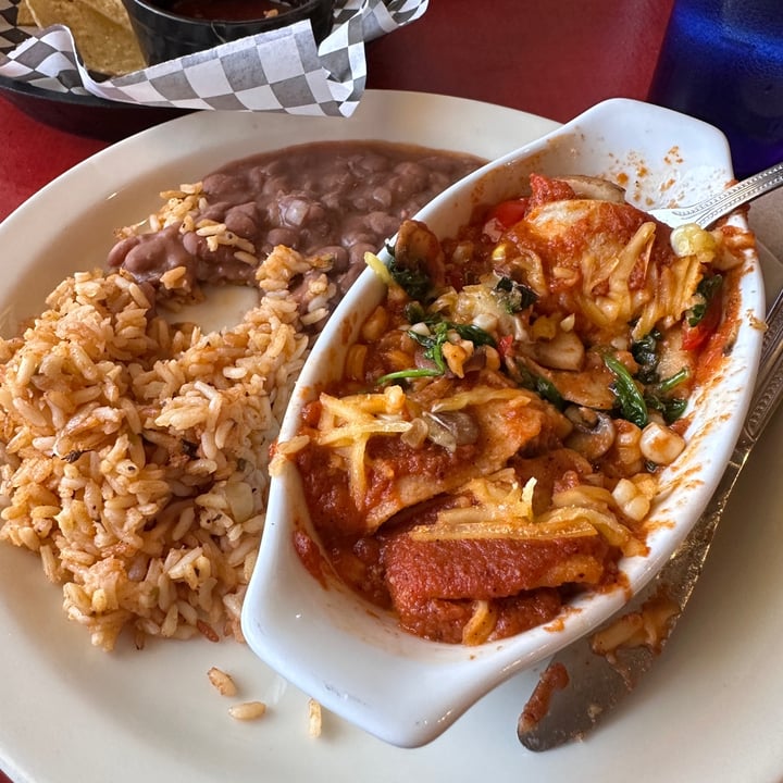 Cafe Del Rio Virginia City, United States vegan cheese enchilada Review ...
