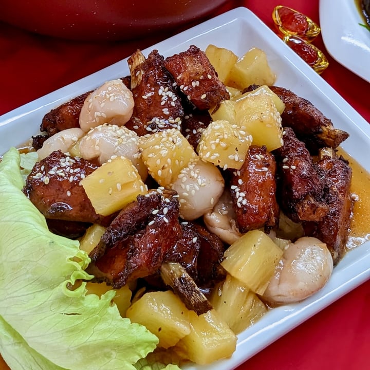 Say Green Vegetarian Gourmet Bedok, Singapore Sweet & Sour Pork with ...
