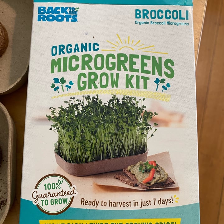 Back to the roots Organic Microgreens Grow Kit - Broccoli Review | abillion