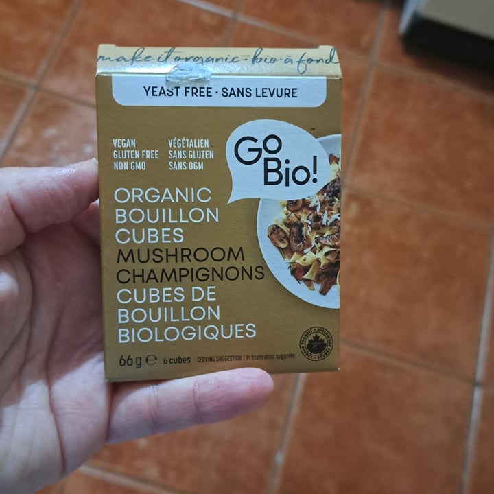 Go Bio! Organic Bouillon Cubes Mushroom Review | abillion