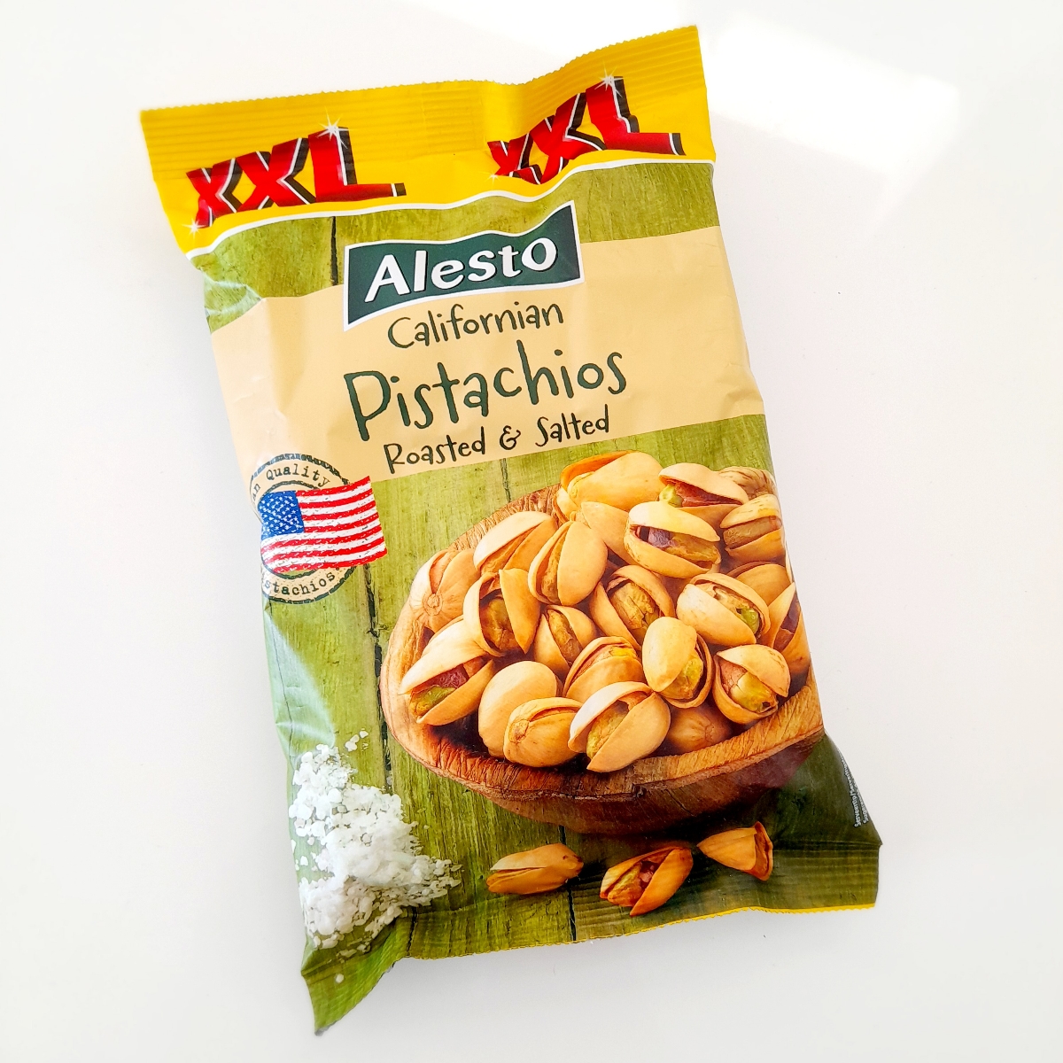 Californian pistachios roasted&salted from Alesto - Vegan Product ...