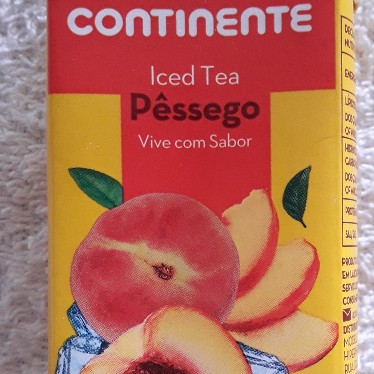 Iced Tea Pêssego from Continente - Vegan Product Reviews & Ratings ...