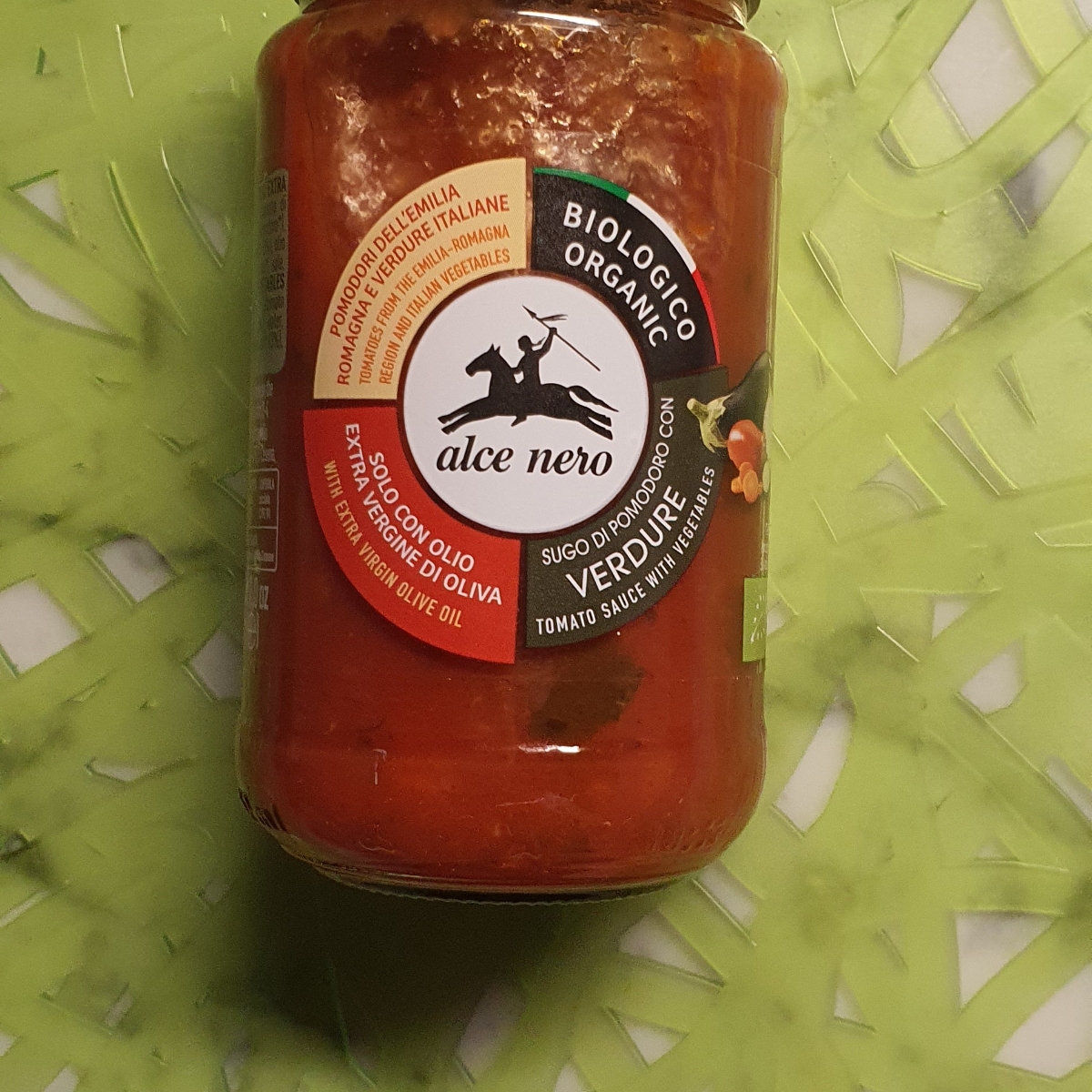 Sugo Di Pomodoro Alle Verdure from Alce Nero - Vegan Product Reviews & Ratings | abillion