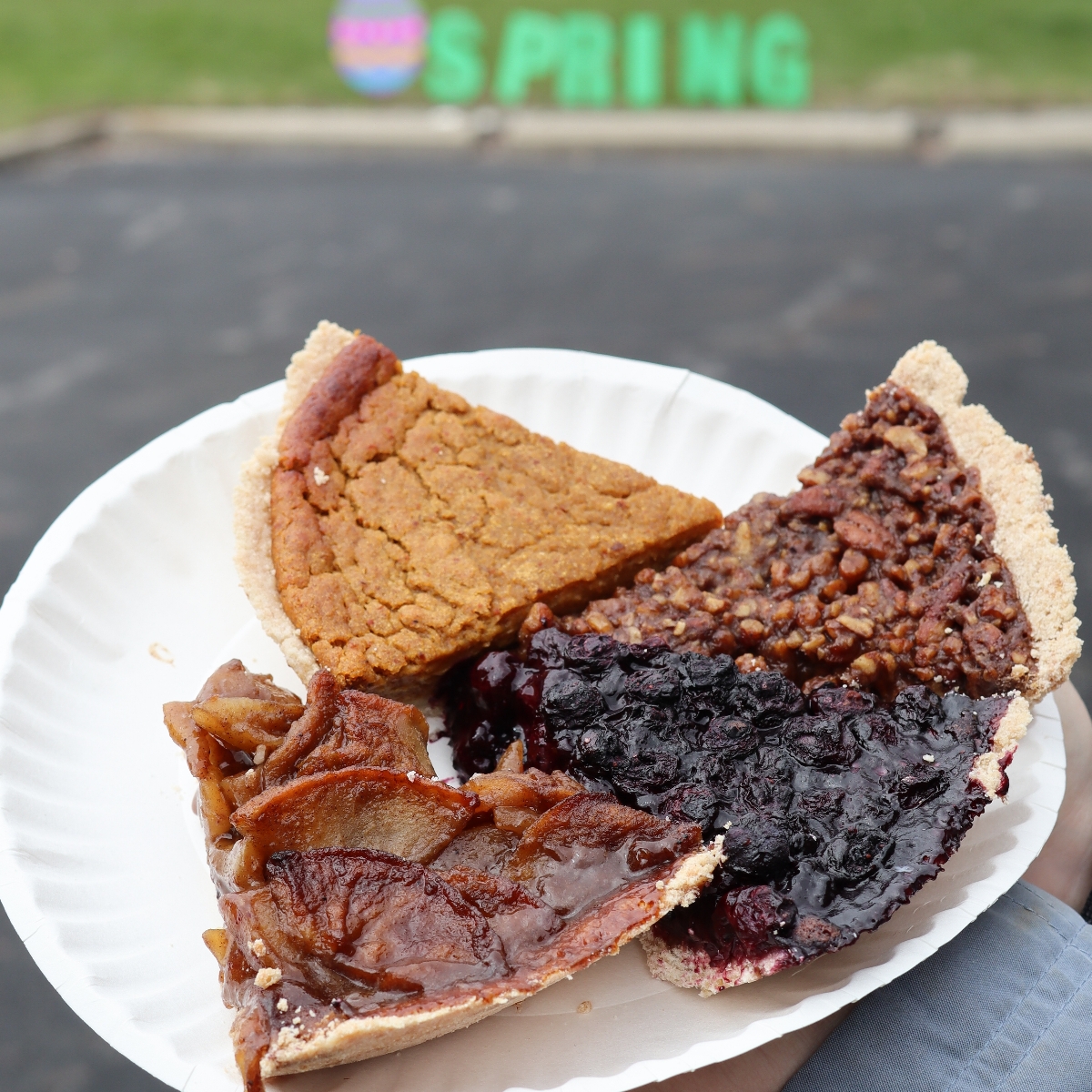 Pie by the Slice- Pecan from Portia's Diner Food Truck - Vegan Product ...