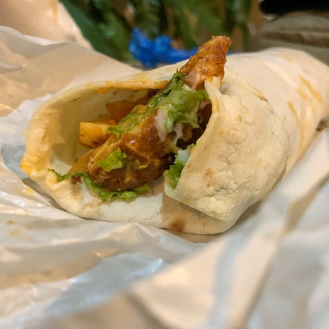 Vegan Chicken Wrap at Vegan Falafel Penang - Review by @m1tch9i | abillion
