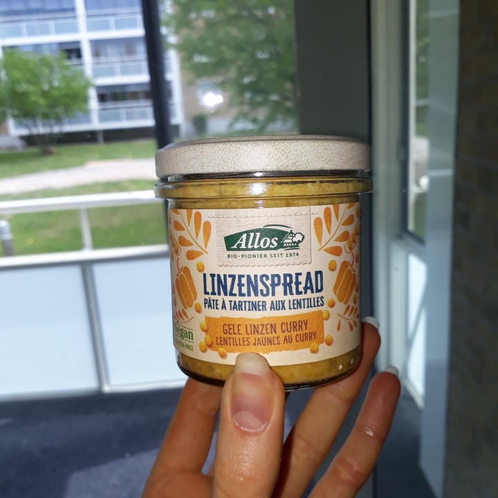 Allos Linzenspread gele linzen curry Review | abillion