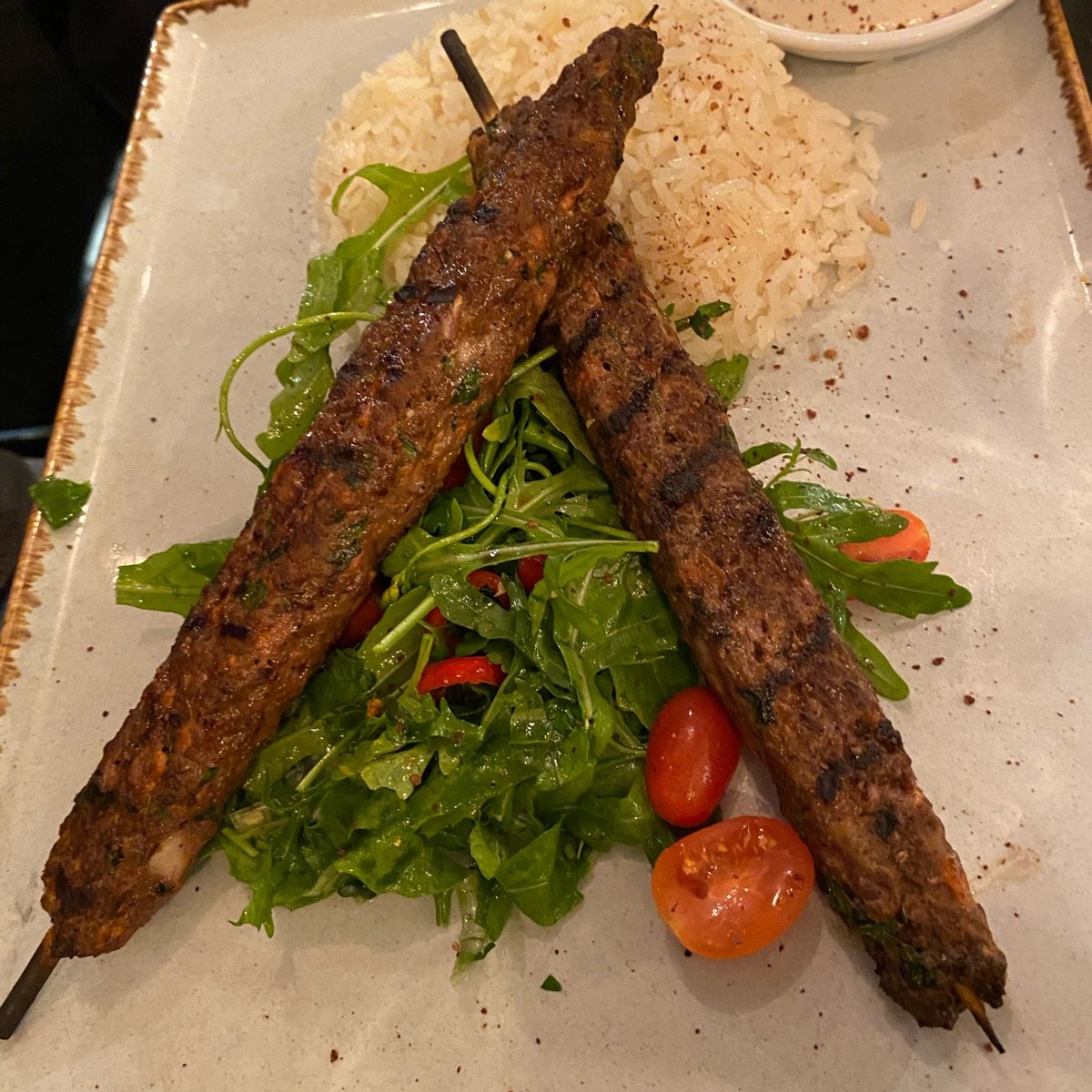 416 (Four One Six) HaArba'a St 16, Tel Aviv-Yafo, Israel kebab & tahini ...