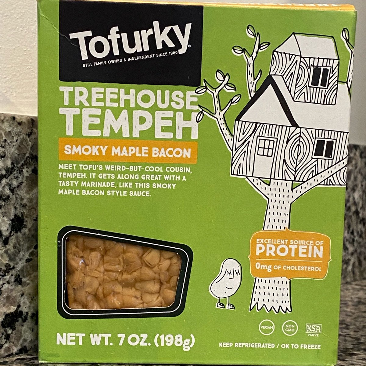 Treehouse Tempeh Smoky Maple Bacon Marinated Strips at Tofurky - Review ...