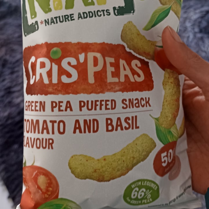 Nature Addicts (N.A!) Cris'peas Tomato and Basil Flavour Review | abillion