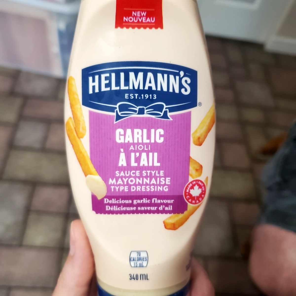 Garlic Aioli from Hellmann’s - Vegan Product Reviews & Ratings | abillion