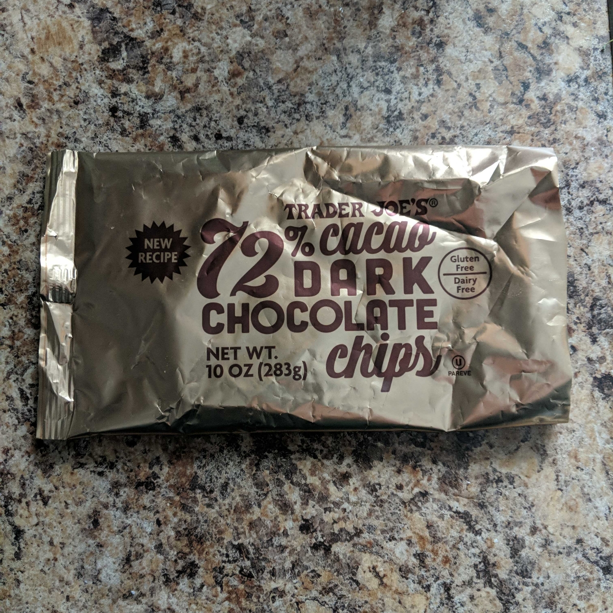 72% Cacao Dark Chocolate Chips from Trader Joe's - Vegan Product ...