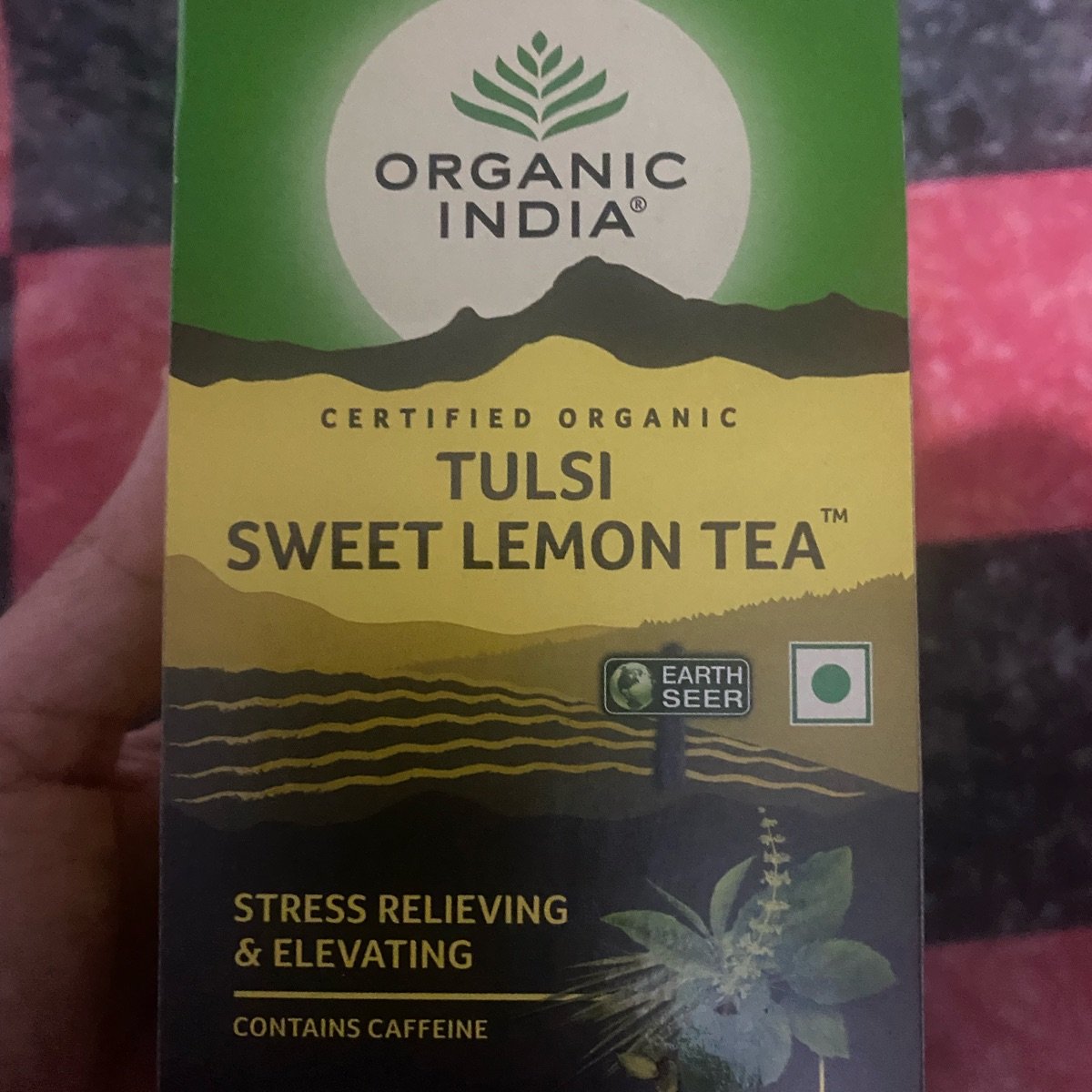tulsi sweet lemon tea from Organic India - Vegan Product Reviews ...