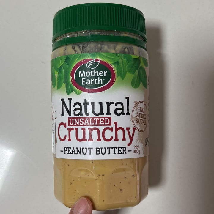Mother Earth crunchy peanut butter (unsalted) Review | abillion