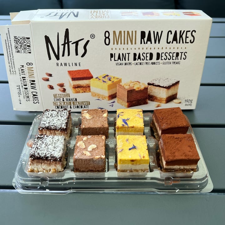 Nats Rawline 8 mini raw cakes Review | abillion