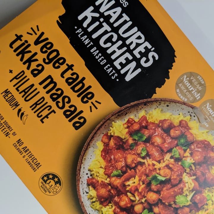 Coles Nature's Kitchen Vegetable Tikka Masala Review | abillion