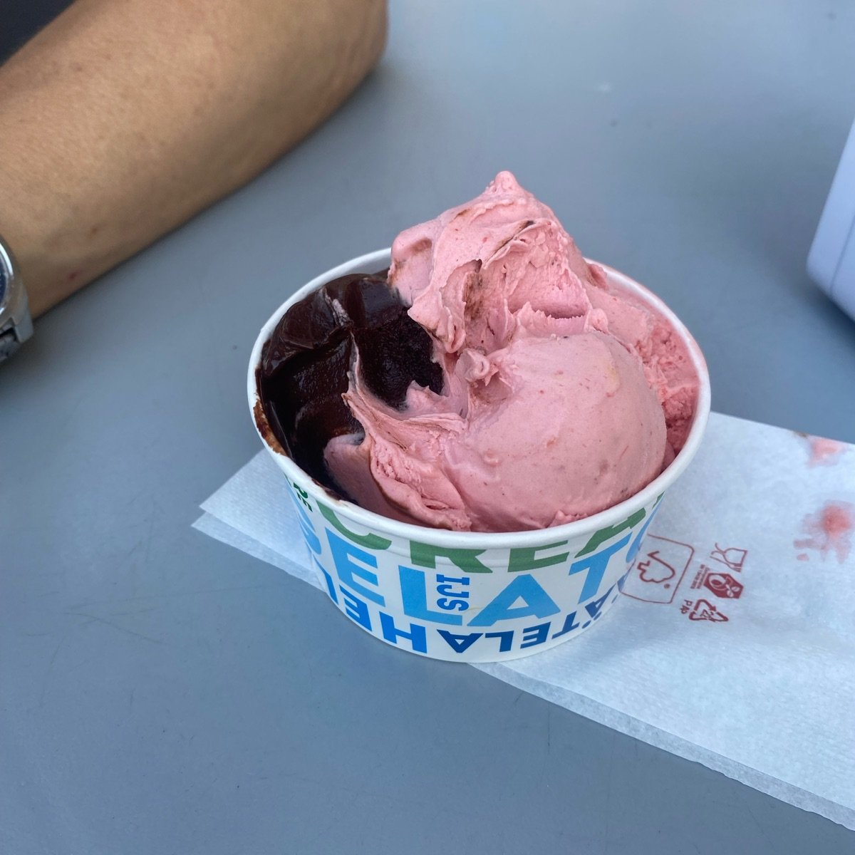 gelato due palline at MAFALDA Gelateria & Bar, Treviso - Vegan Dish ...