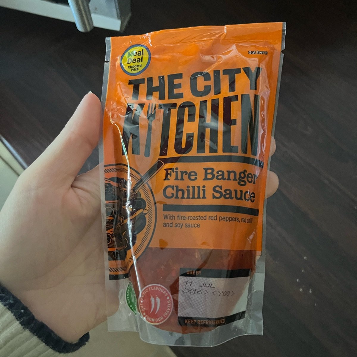 fire banger chilli sauce from The City Kitchen - Vegan Product Reviews ...