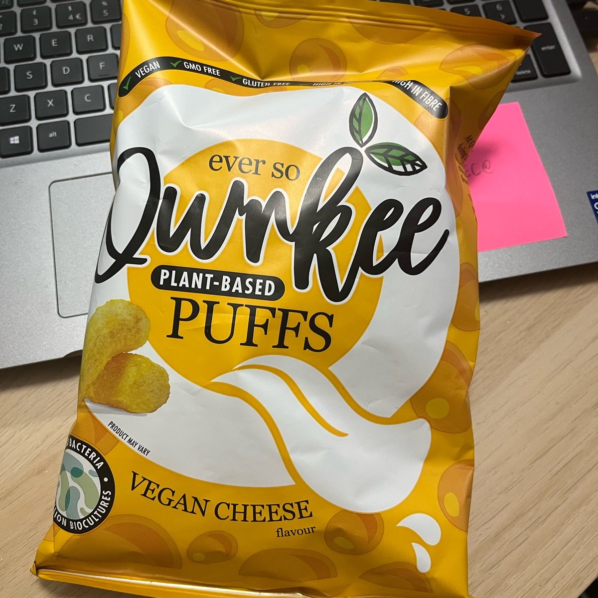 Vegan Cheese Flavour Plant Based Puffs from Qwrkee - Vegan Product ...