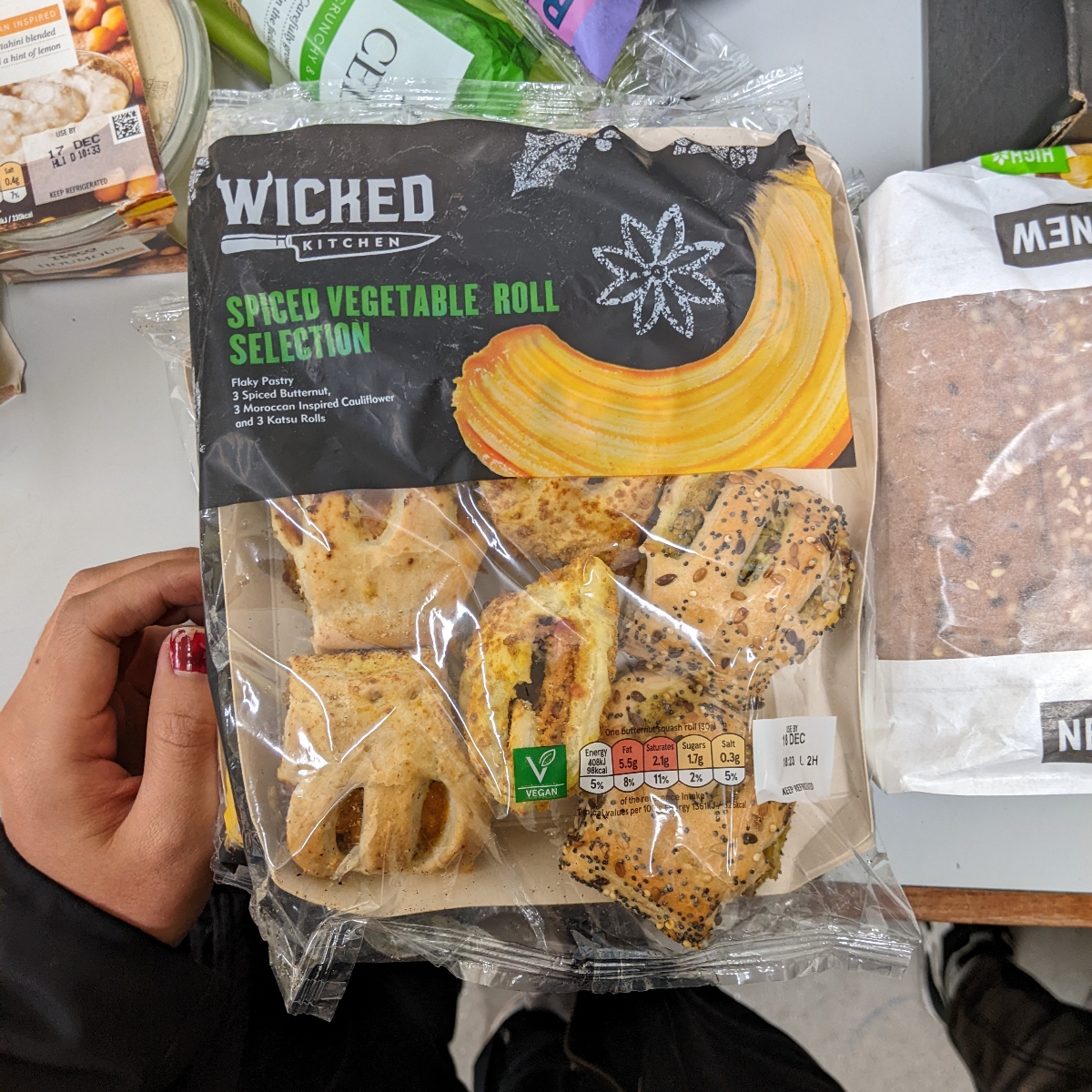 Spiced Vegetable Roll Selection from Wicked - Vegan Product Reviews ...