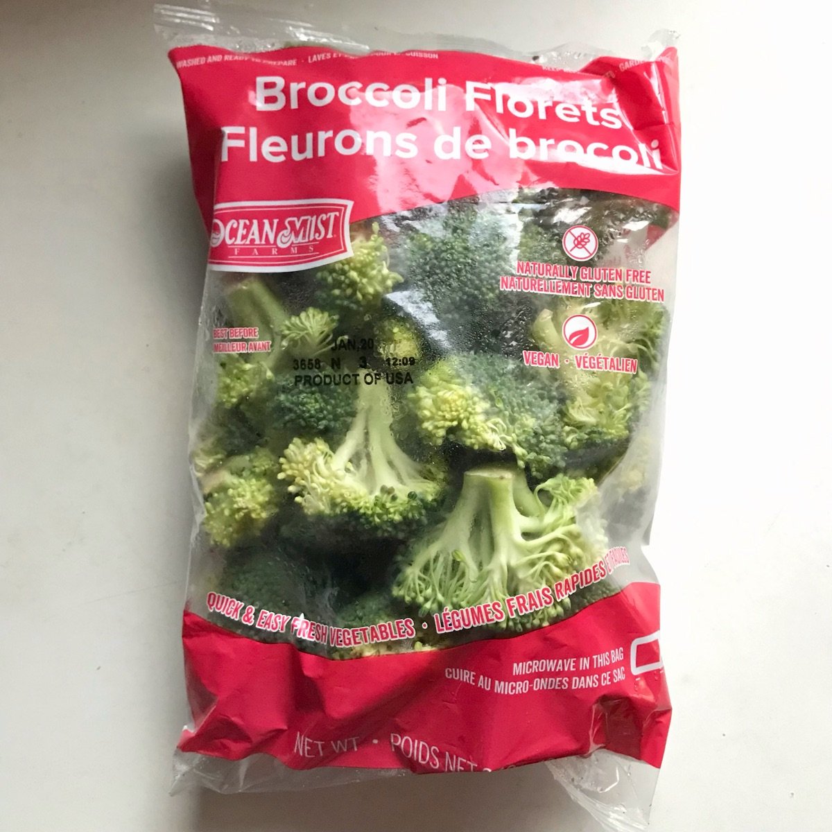Broccoli Florets from Ocean mist farms - Vegan Product Reviews ...