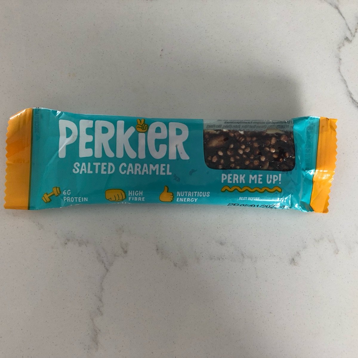 Salted caramel Bar from Perkier - Vegan Product Reviews & Ratings ...