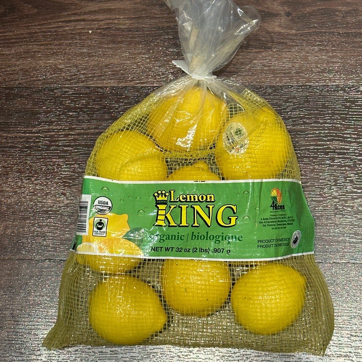 Organic Lemons from Lemon King - Vegan Product Reviews & Ratings | abillion