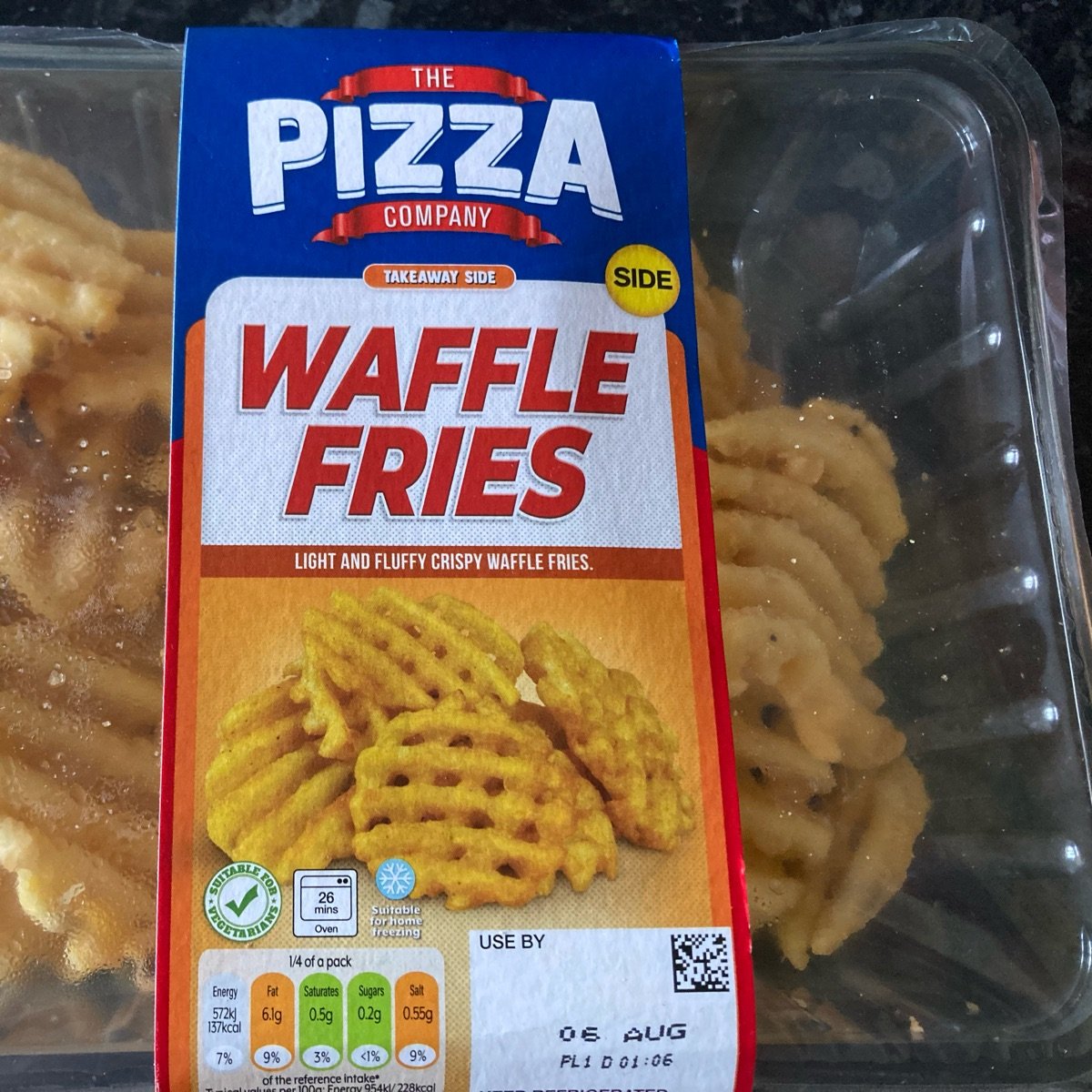 waffle fries from The pizza company - Vegan Product Reviews & Ratings ...